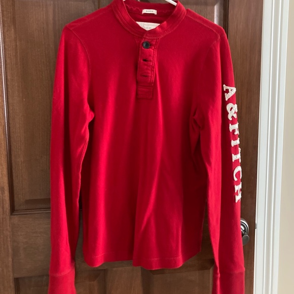 Abercrombie & Fitch | Shirts | Abercrombie Fitch Long Sleeve Three Button Henley | Poshmark